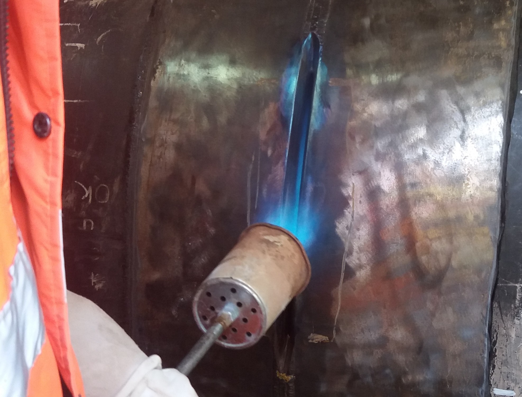 Cast Iron Weld Repairs - James Perkins Metal Sculpture Studios LLC